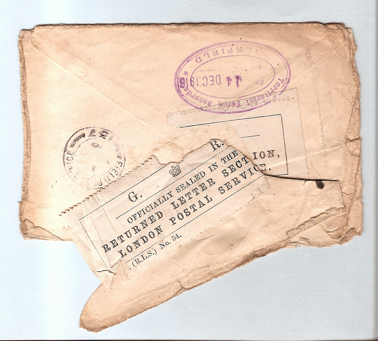 April | 2016 | WW1 PARCELS TO THE FRONT & LETTERS HOME